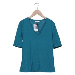 hessnatur Damen T-Shirt, türkis, Gr. 36