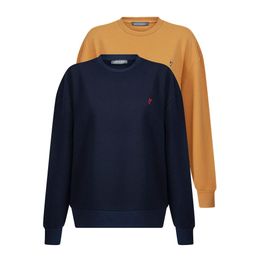 Jacey Quinn Sweatshirt female Blue, Yellow size S