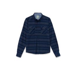 By Diess Collection Hemd Jungen Größe 166/176 navy / hellblau