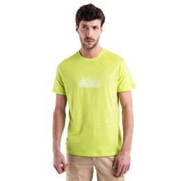 Icebreaker Merino 150 Tech Lite T-Shirt IB Grown Naturally - Mann - Hyper - Größe L