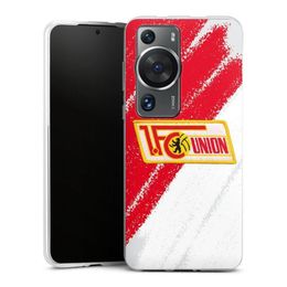 DeinDesign Handyhülle Offizielles Lizenzprodukt 1. FC Union Berlin Logo, Huawei P60 Pro Silikon Hülle Bumper Case Handy Schutzhülle, weiß