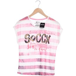 SOCCX Damen T-Shirt, pink, Gr. 38