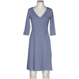 hessnatur Damen Kleid, blau, Gr. 36