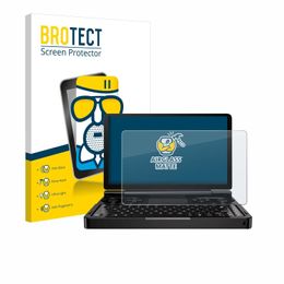 BROTECT Displayschutzglas Schutzglas für GPD Win Mini (2024), Schutzfolie Display Schutz Glas Folie matt, weiß