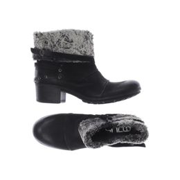 Mjus Damen Stiefelette, schwarz, Gr. 37