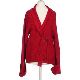 Mrs Hugs Damen Strickjacke, rot, Gr. 34