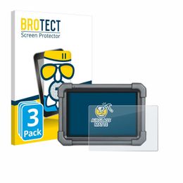 BROTECT Displayschutzglas Schutzglas für Launch immo plus pro V5, 3 Stück, Schutzfolie Display Schutz Glas Folie matt, weiß