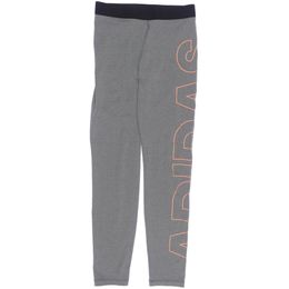 Adidas Damen Stoffhose, grau, Gr. 164