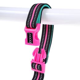 DOOG Hundeleine Neon Leine CLIP-IT Rin Tin Tin grün/pink