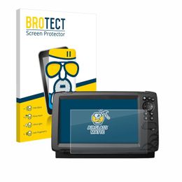 BROTECT Displayschutzglas Schutzglas für Lowrance HOOK Reveal 9, Schutzfolie Display Schutz Glas Folie matt, weiß