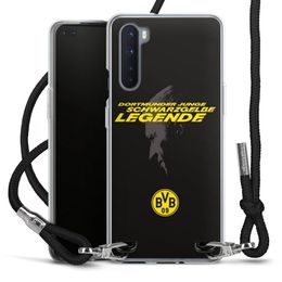 DeinDesign Handyhülle Marco Reus Borussia Dortmund BVB Danke Marco Schwarzgelbe Legende, OnePlus Nord Handykette Hülle mit Band Case zum Umhängen