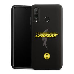 DeinDesign Handyhülle Marco Reus Borussia Dortmund BVB Danke Marco Schwarzgelbe Legende, Huawei P30 Lite Silikon Hülle Premium Case Handy Schutzhülle