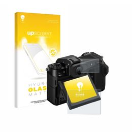 upscreen Displayschutzglas Schutzglas für Fujifilm GFX100S II (Display + Schulterdisplay), Schutzfolie Display Schutz Glas Folie matt, weiß
