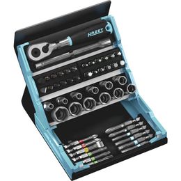 Hazet Bit-Set SmartCase 2200SC-2 Bit-Set 50teilig Innen-Sechskant, Schlitz, Kr