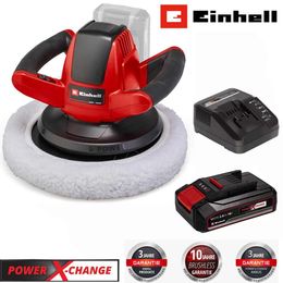 Einhell Akku-Poliermaschine 18V Autopoliermaschine CE-CB 18/254 Li + Akku 2.5 Ah + Ladegerät