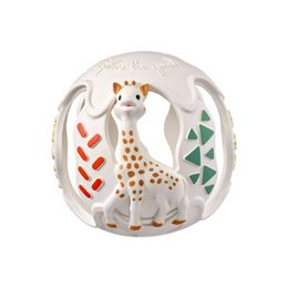Vulli Beißring Sophie la girafe 5 Sinne Sensory Greifball Beißball, aus Naturkautschuk