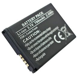AccuCell Akku passend für LG Cookie Fresh, LG TB200, LGIP-430N und we Akku 700 mAh (3,7 V)