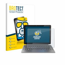 BROTECT Displayschutzglas Schutzglas für Peaq PMM T100V, Schutzfolie Display Schutz Glas Folie matt, weiß