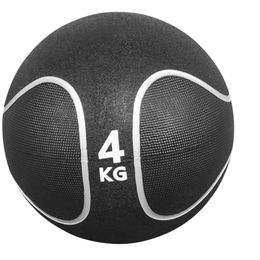 Gorilla Sports Medizinball Einzeln / Set, Ø 23 oder 29 cm, rutschfest, aus Gummi, Fitnessball, 4 KG