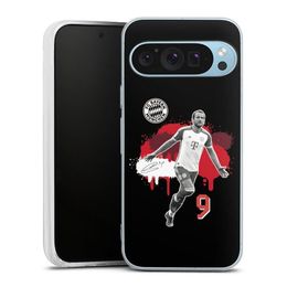 DeinDesign Handyhülle FC Bayern München Harry Kane Offizielles Lizenzprodukt Harry Kane 9, Google Pixel 9 Silikon Hülle Bumper Case Handy Schutzhülle