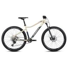 Mountainbike GHOST "Lanao Pro 27.5 AL" Fahrräder Gr. 40cm, 27,5 Zoll (69,85cm), beige (beige-dunkelblau) für Damen und Herren, Kettenschaltung