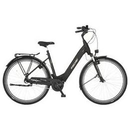 E-Bike Fischer FAHRRAD "CITA 2.2I 522" E-Bikes Gr. 43cm, 28 Zoll (71,12cm), schwarz (schwarz matt) Pedelec, Elektrofahrrad für Damen u. Herren