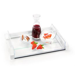 AEG Tablett "A6RHES31" Tabletts Gr. B: 45,7cm, weiß (transparent, weiß)