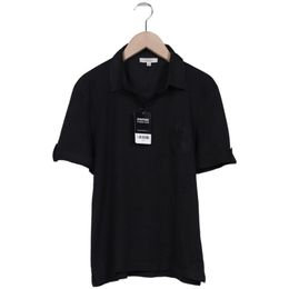 Marco Pecci Damen Poloshirt, schwarz, Gr. 38