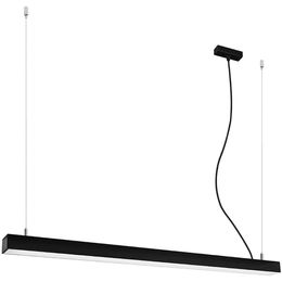 Hängeleuchte SOLLUX LIGHTING "PINNE" Lampen Gr. Höhe: 150 cm, schwarz Slush -Einstellung