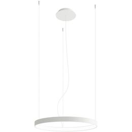 Kronleuchter SOLLUX LIGHTING "RIO" Lampen Gr. H: 150cm, weiß Pendelleuchte Slush -Einstellung