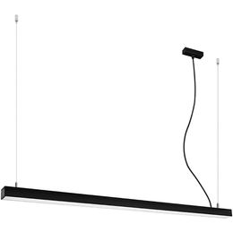 Hängeleuchte SOLLUX LIGHTING "PINNE" Lampen Gr. Höhe: 150 cm, schwarz Slush -Einstellung