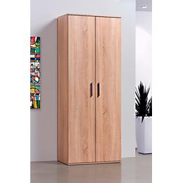 Mehrzweckschrank Procontour "Clara" Schränke Gr. B/H/T: 64 cm x 167 cm x 34 cm, 2 St., braun (sonoma eiche) Breite 64cm, mit Einlegeböden