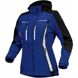 Leibwächter Leibwächter Damen Sommer-Softshell Jacke FLXDS Gr. 34 kornblau/schwarz