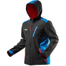 Profi Softshell Jacke hd+ NEO 52 (l) - Schwarz