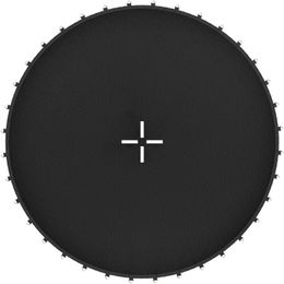 Trampolin Sprungtuch Ersatz - Sprungmatte für Gartentrampoline, usa PP-Mesh Gewebe Schwarz ø 293 cm, 64 ösen (trampolin ø 335 cm) - Kinetic Sports