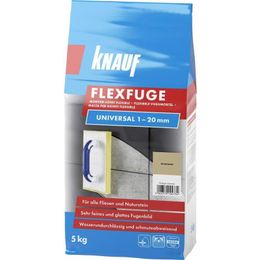 Knauf - Fugenmörtel Flexfuge Universal 1 - 20 mm anemone 5 kg Fugenmörtel