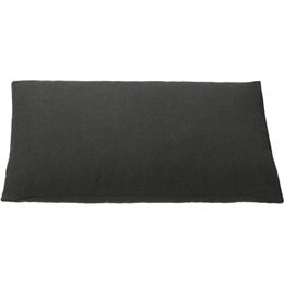 Eglo LIVING Kissen Iles, Couch Zierkissen Basic, Dekokissen aus Polyester und Baumwolle in Schwarz, Kissenbezug mit Inlett, Sofakissen 50x30 cm