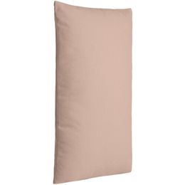 Living Kissen Iles, Couch Zierkissen Basic, Dekokissen aus Baumwolle und Polyester in Rosa, Kissenbezug mit Inlett, Sofakissen 50x50 cm - Eglo