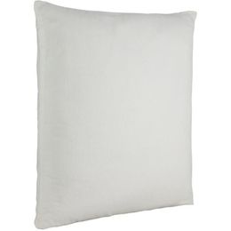 Eglo LIVING Kissen Iles, Couch Zierkissen Basic, Dekokissen aus Baumwolle und Polyester in Weiß, Kissenbezug mit Inlett, Sofakissen 50x50 cm