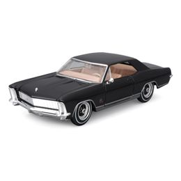 Maisto 31214 - Modellauto - Buick Riviera (schwarz, Maßstab 1:24) Modell Auto Spielzeugauto