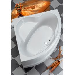 Eckschürze Ottofond "Sara", weiß, B:225cm H:58cm, Sanitäracryl, Wannenschürzen, passend für Eckwanne »Sara«