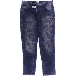 Ulla Popken Damen Jeans, marineblau, Gr. 42