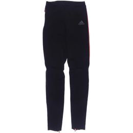 Adidas Damen Stoffhose, schwarz, Gr. 0