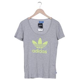 adidas originals Damen T-Shirt, grau, Gr. 36