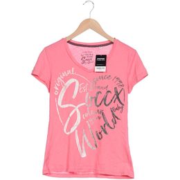 SOCCX Damen T-Shirt, pink, Gr. 38