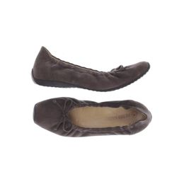 Peter Kaiser Damen Ballerinas, braun, Gr. 5