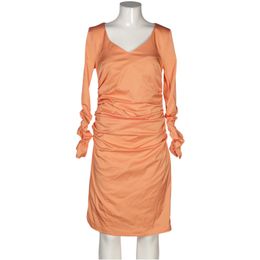 Barbara Schwarzer Damen Kleid, orange, Gr. 42