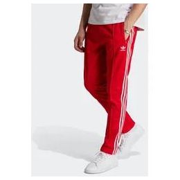 Sporthose Adidas ORIGINALS "CLASSIC TP" Gr. XL, N-Gr, rot (better scarlet, weiß), Herren, Obermaterial: 52% Baumwolle, 48% Polyester, clean, Hosen