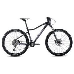 Mountainbike GHOST "Lanao Advanced 27.5 AL" Fahrräder Gr. 36cm, 27,5 Zoll (69,85cm), schwarz (lila-schwarz) für Damen und Herren, Kettenschaltung