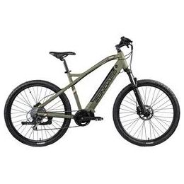 Zündapp E-Bike ZÜNDAPP "X700" E-Bikes Gr. 50 cm, 27,5 Zoll (69,85 cm), grün (khaki) Pedelec, Elektrofahrrad für Damen u. Herren, MTB